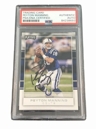 Peyton Manning | Autographed Football Memorabilia & NFL Merchandise