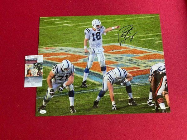 Peyton Manning | Autographed Football Memorabilia & NFL Merchandise