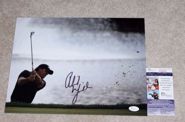 Phil Mickelson Golf Memorabilia & Signed Golf Collectibles