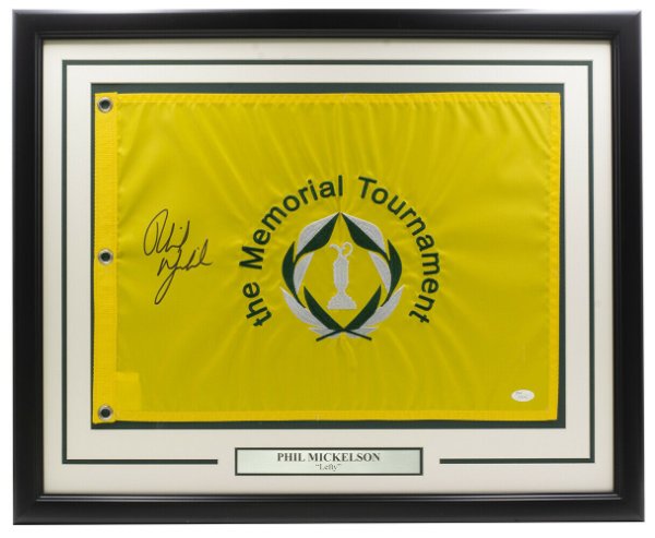 Phil Mickelson Golf Memorabilia & Signed Golf Collectibles