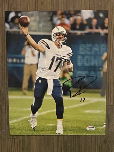 Philip Rivers Autographed Memorabilia | Signed Photo, Jersey ...