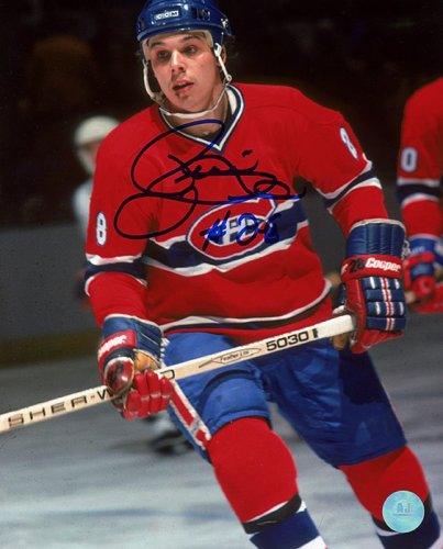 Pierre Larouche Autographed Memorabilia | Signed Photo, Jersey ...