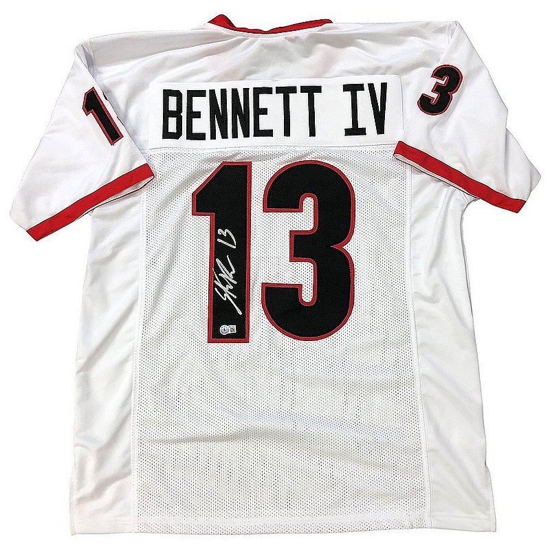 Pre-Order Stetson Bennett IV Autographed Signed Georgia Bulldogs Custom ...