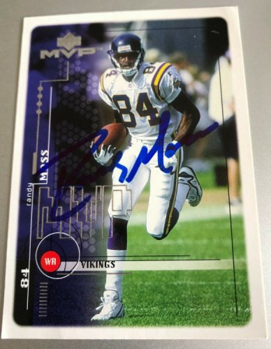 Randy Moss Autographed Memorabilia | Signed Photo, Jersey, Collectibles ...