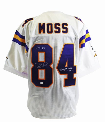 Randy Moss Autographed Memorabilia | Signed Photo, Jersey, Collectibles ...