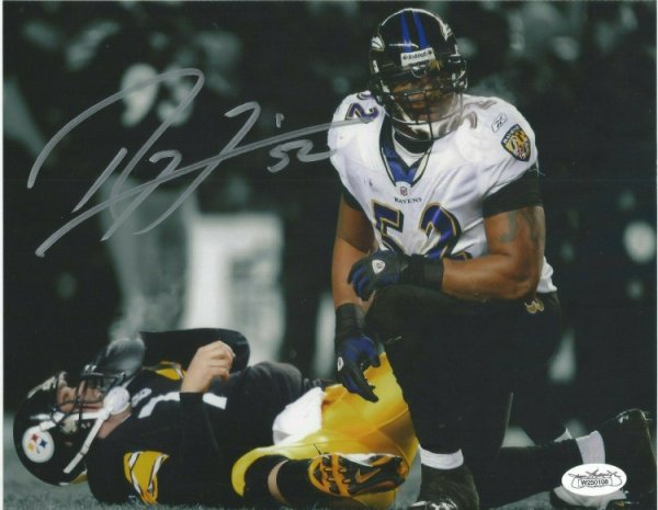 Ray Lewis | Autographed Football Memorabilia & NFL Merchandise