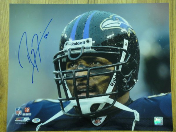 Ray Lewis | Autographed Football Memorabilia & NFL Merchandise