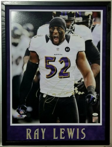 Ray Lewis | Autographed Football Memorabilia & NFL Merchandise