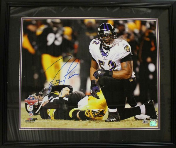 Ray Lewis | Autographed Football Memorabilia & NFL Merchandise