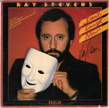 Ray Stevens Autographed Signed 1982 Don't Laugh Now Album Cover/LP ...