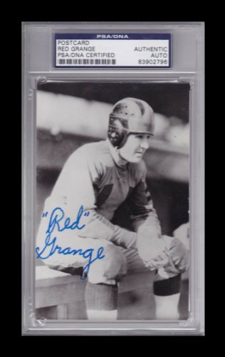 Red Grange Autographed Memorabilia | Signed Photo, Jersey, Collectibles ...