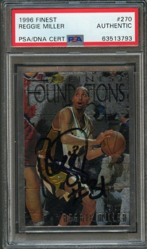 Reggie Miller Autographed Memorabilia | Signed Photo, Jersey ...