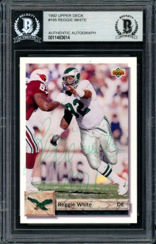 Reggie White Autographed Memorabilia | Signed Photo, Jersey ...