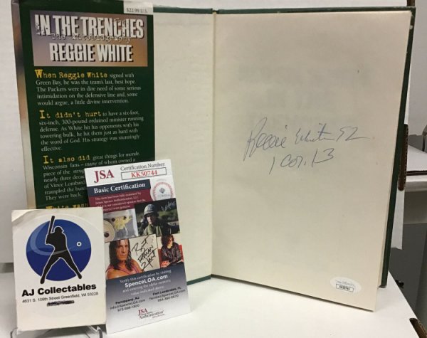 Reggie White Autographed Memorabilia | Signed Photo, Jersey ...