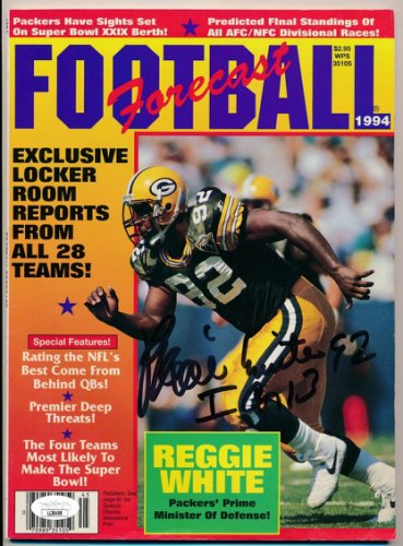 Reggie White Autographed Memorabilia | Signed Photo, Jersey ...