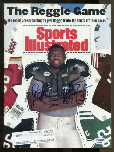 Reggie White Autographed Memorabilia | Signed Photo, Jersey ...