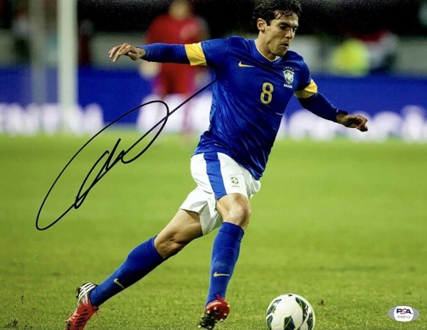 Ricardo Kaka Autographed Memorabilia | Signed Photo, Jersey ...