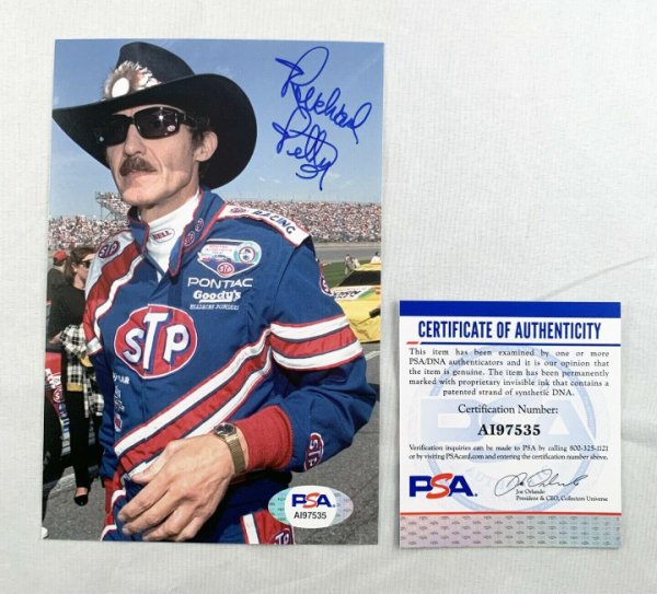 Richard Petty Autographed Memorabilia | Signed Photo, Jersey ...