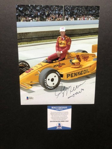 Rick Mears Autographed Memorabilia | Signed Photo, Jersey, Collectibles ...