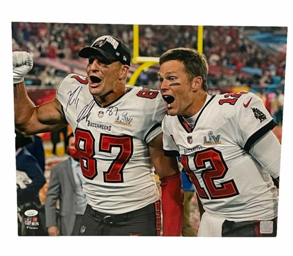 Rob Gronkowski Autographed Memorabilia | Signed Photo, Jersey ...