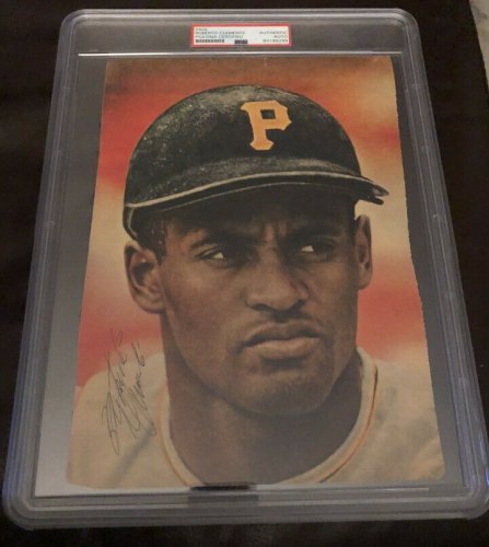 Roberto Clemente Autographed Memorabilia | Signed Photo, Jersey ...