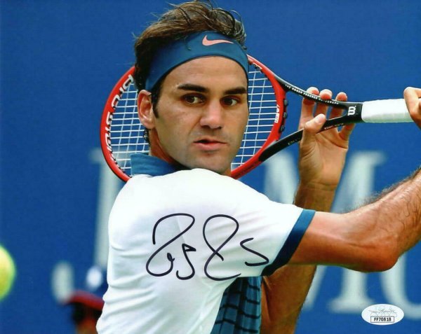 Roger Federer Autographed Memorabilia | Signed Photo, Jersey ...