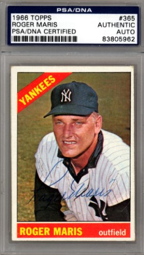 Roger Maris Autographed Memorabilia | Signed Photo, Jersey ...