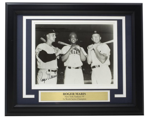 Roger Maris Autographed Memorabilia | Signed Photo, Jersey ...