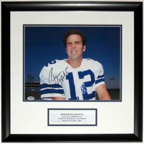 Roger Staubach | Autographed Football Memorabilia & NFL Merchandise