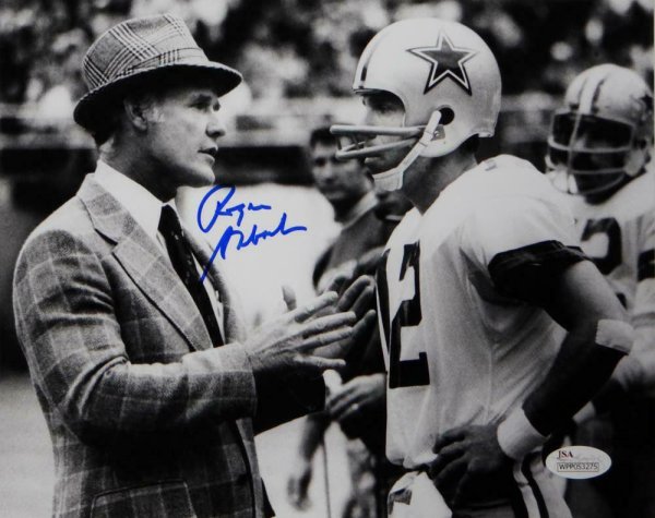 Roger Staubach | Autographed Football Memorabilia & NFL Merchandise