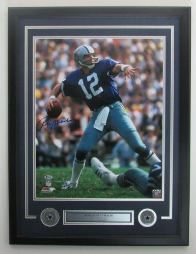 Roger Staubach | Autographed Football Memorabilia & NFL Merchandise