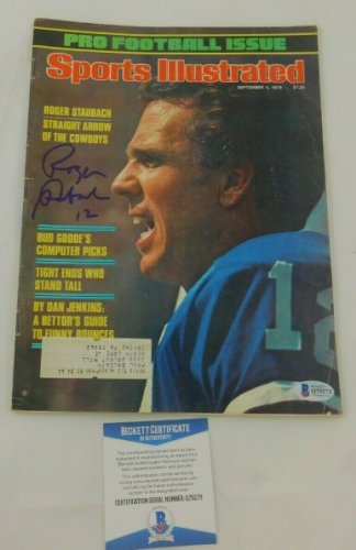 Roger Staubach | Autographed Football Memorabilia & NFL Merchandise