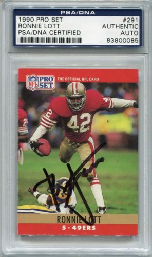 Ronnie Lott Autographed Memorabilia | Signed Photo, Jersey ...