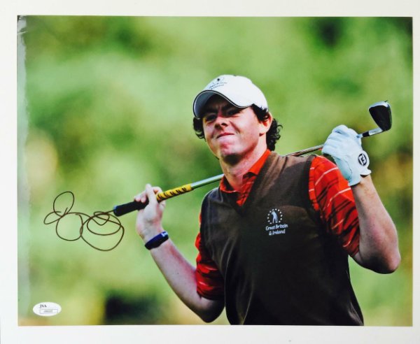 Rory Mcilroy Golf Memorabilia & Signed Golf Collectibles