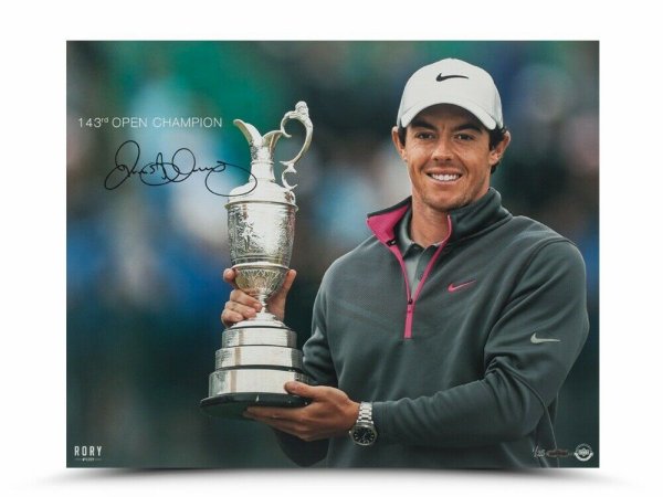 Rory Mcilroy Golf Memorabilia & Signed Golf Collectibles