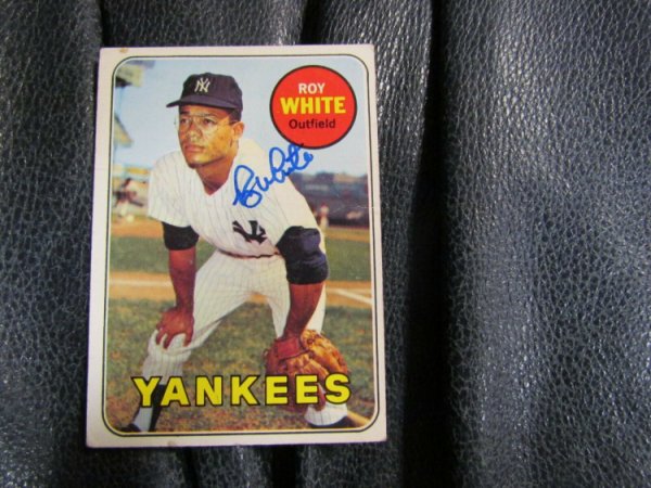 Roy White Autographed Memorabilia | Signed Photo, Jersey, Collectibles ...