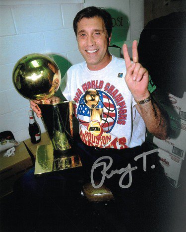 Rudy Tomjanovich Autographed Memorabilia | Signed Photo, Jersey ...