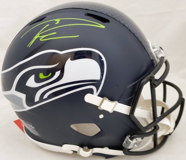 Seattle Seahawks Autographed Full Size Helmets | Signed Helmets