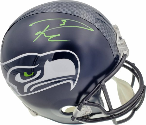 Seattle Seahawks Autographed Full Size Helmets | Signed Helmets