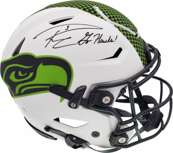 Seattle Seahawks Autographed Full Size Helmets | Signed Helmets
