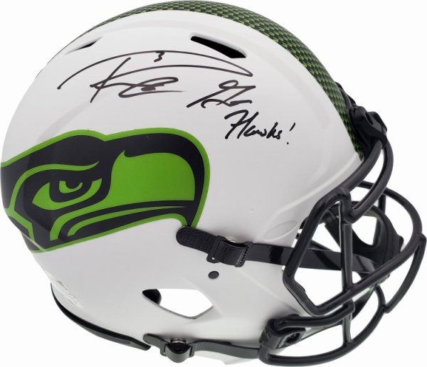 Seattle Seahawks Autographed Full Size Helmets | Signed Helmets