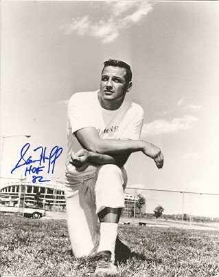 Sam Huff Autographed Memorabilia | Signed Photo, Jersey, Collectibles ...
