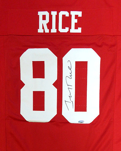 Jerry Rice Autographed Memorabilia | Signed Photo, Jersey, Collectibles ...