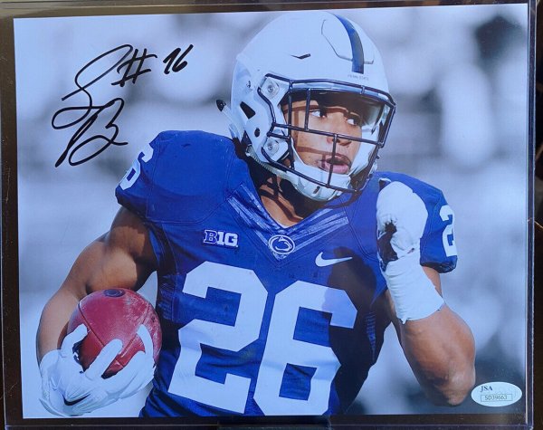 Saquon Barkley - Sports Memorabilia & Autographed Sports Collectibles