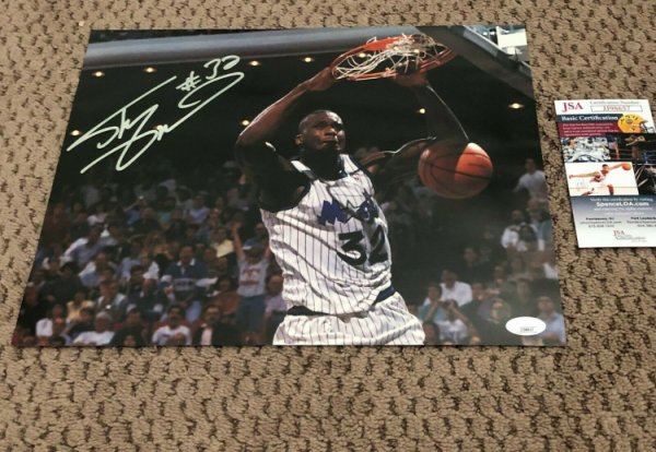 Shaquille O'neal | Autographed Baketball Memorabilia & NBA Merchandise