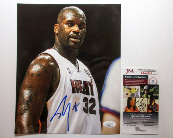 Shaquille O'neal | Autographed Baketball Memorabilia & NBA Merchandise