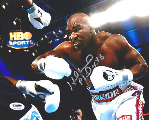 Evander Holyfield Autographed Memorabilia | Signed Photo, Jersey ...