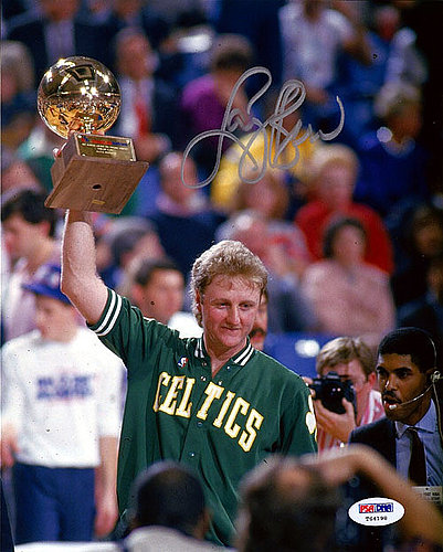 Larry Bird | Autographed Baketball Memorabilia & NBA Merchandise