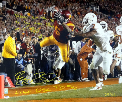 Reggie Bush Autographed Memorabilia | Signed Photo, Jersey ...