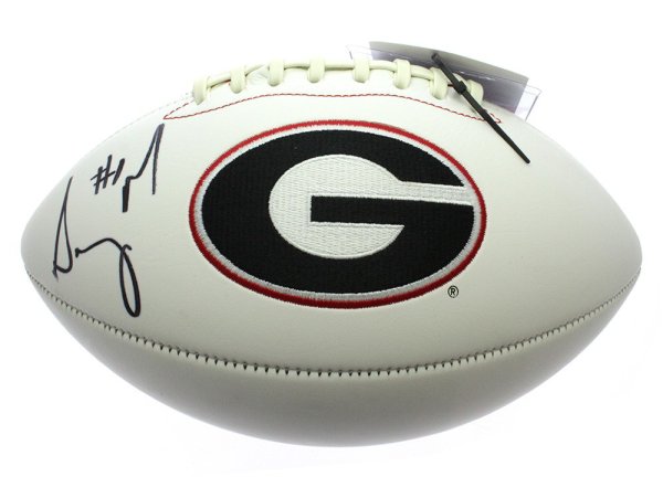 Autographed Footballs | Georgia Bulldogs | Signed Collectibles ...